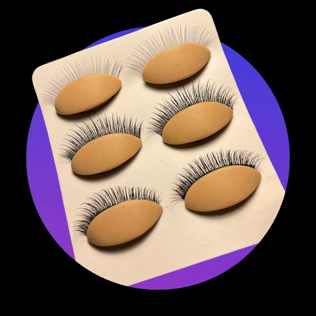 Life Like Practice Eyelash Extensions Eyelids | iLash iRoll